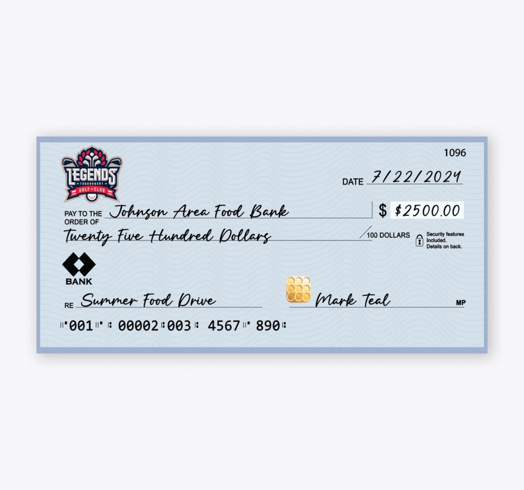 Presentation Checks – Craft Sign Co